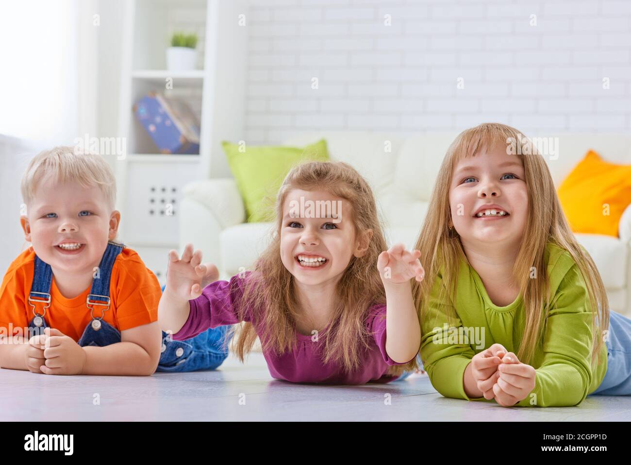 happy friends having fun together Stock Photo - Alamy