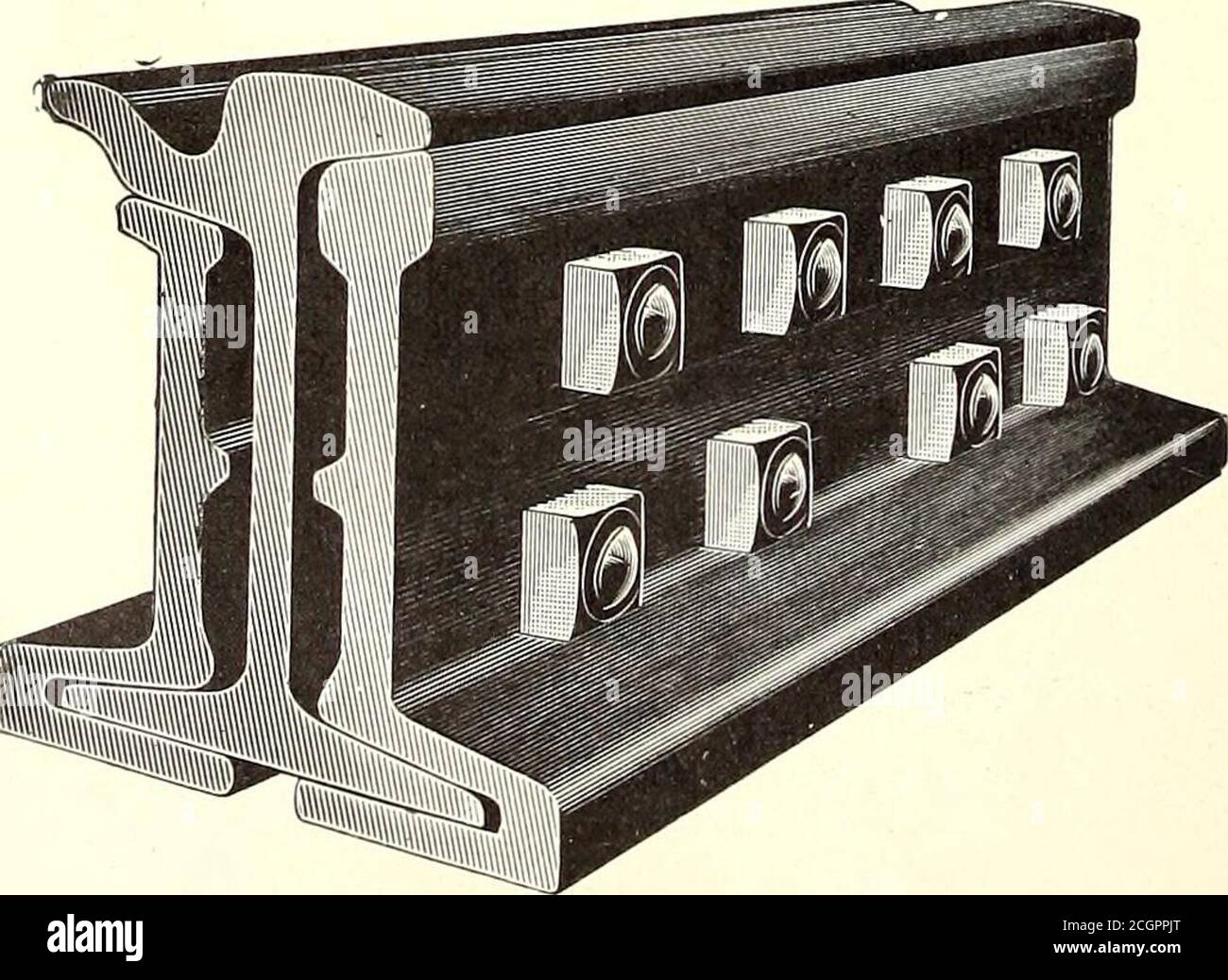 . Electric railway journal . Continuous Rail Joint. Continuous Girder ...