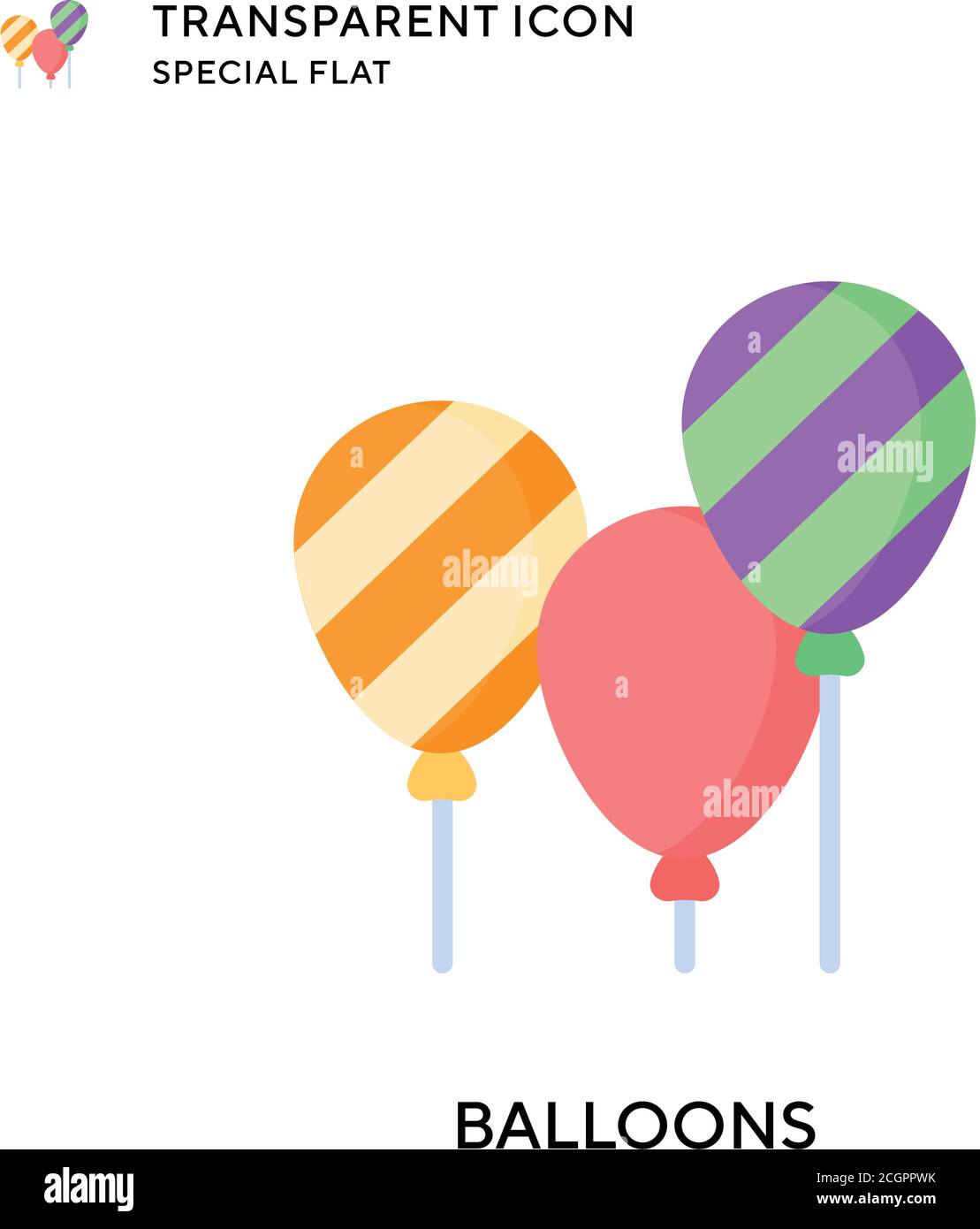 Gold birthday balloons 10 Stock Vector Images - Alamy