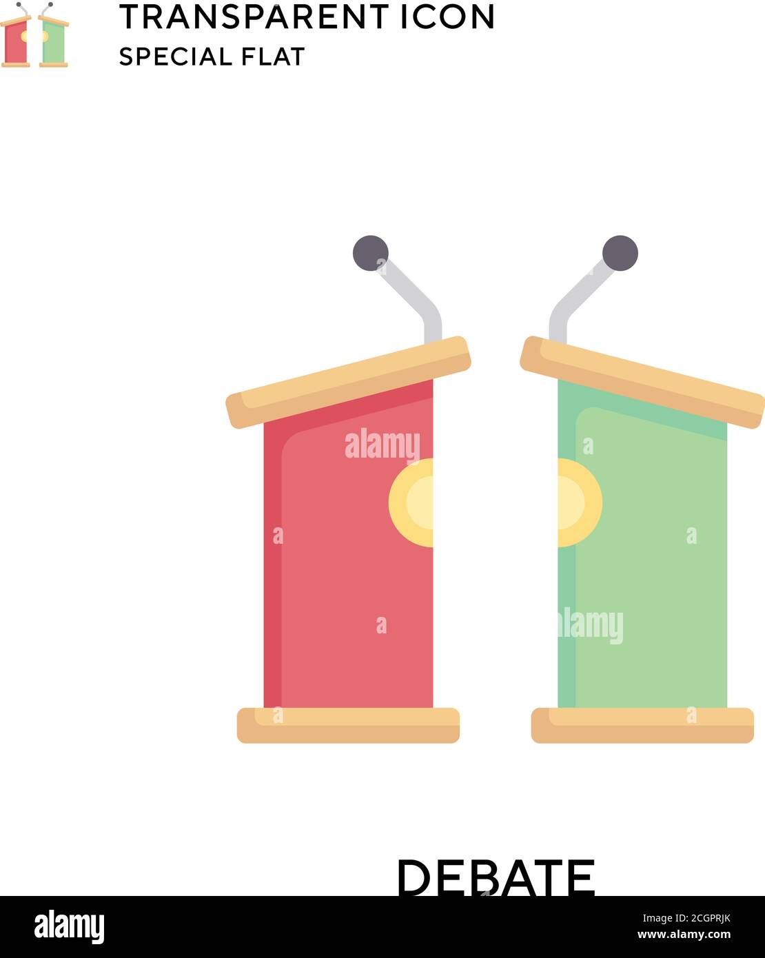 Presidential convention Stock Vector Images - Alamy