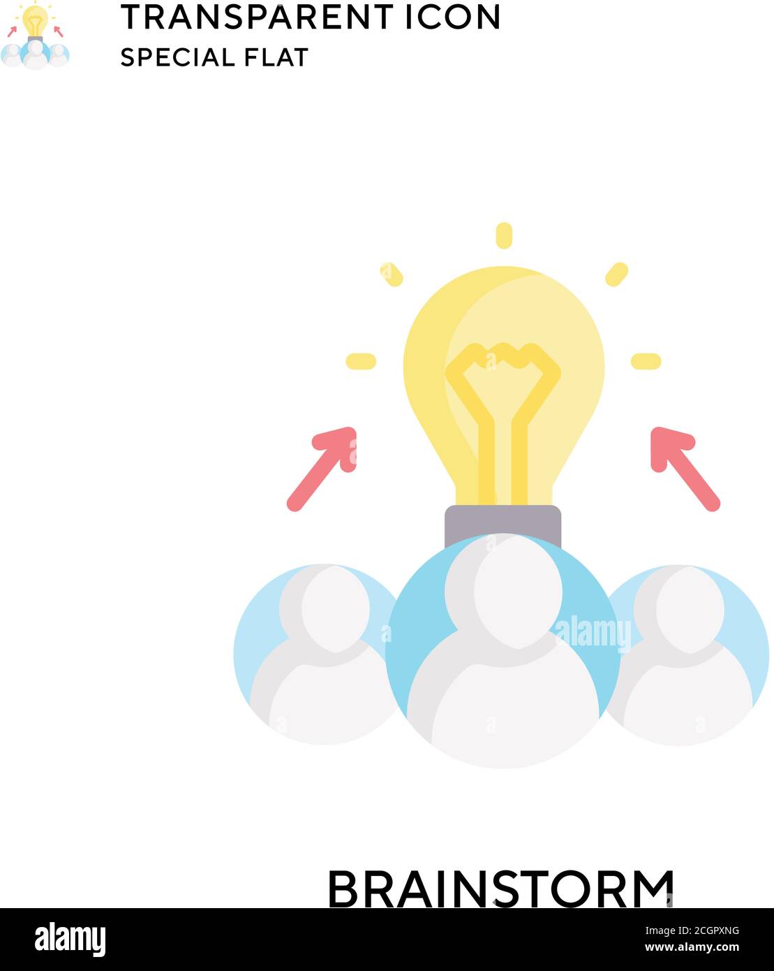 Brainstorming post it note Stock Vector Images - Alamy