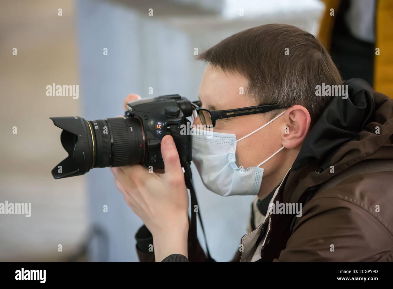 Scary mask digital hi-res stock photography and images - Alamy
