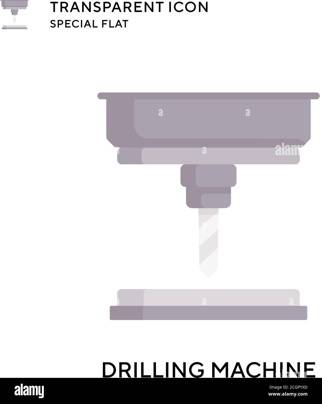 Drilling auger soil hole Stock Vector Images - Alamy