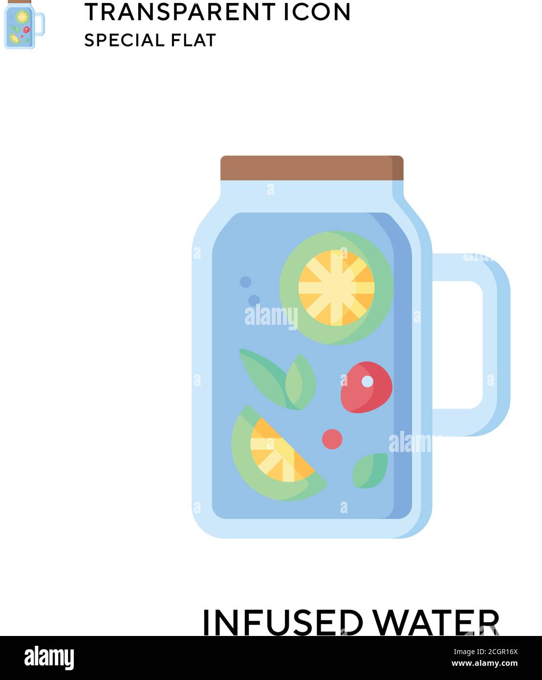 Cucumber and water and ice Stock Vector Images - Alamy