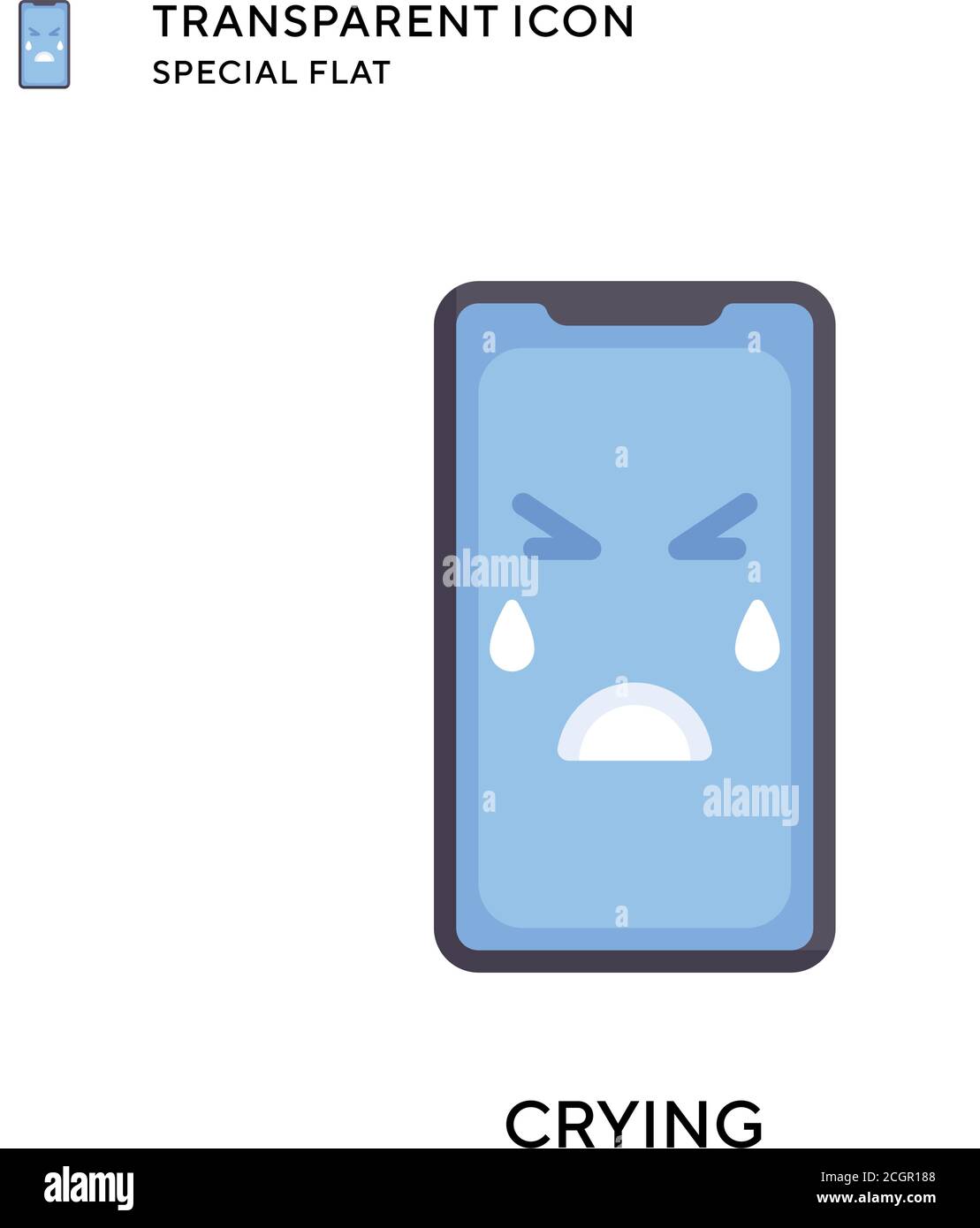 Cute upset baby boy crying Cut Out Stock Images & Pictures - Alamy