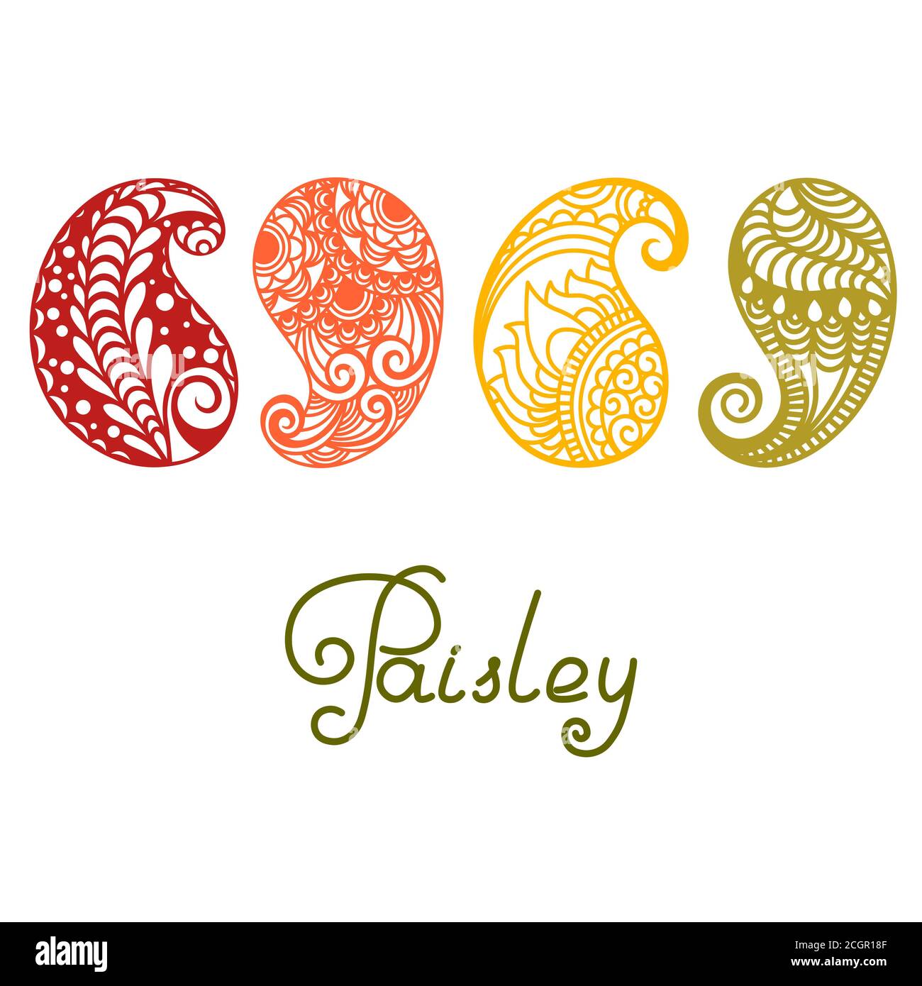 The Inscription Is Paisley. Turkish cucumber. Templates for laser ...