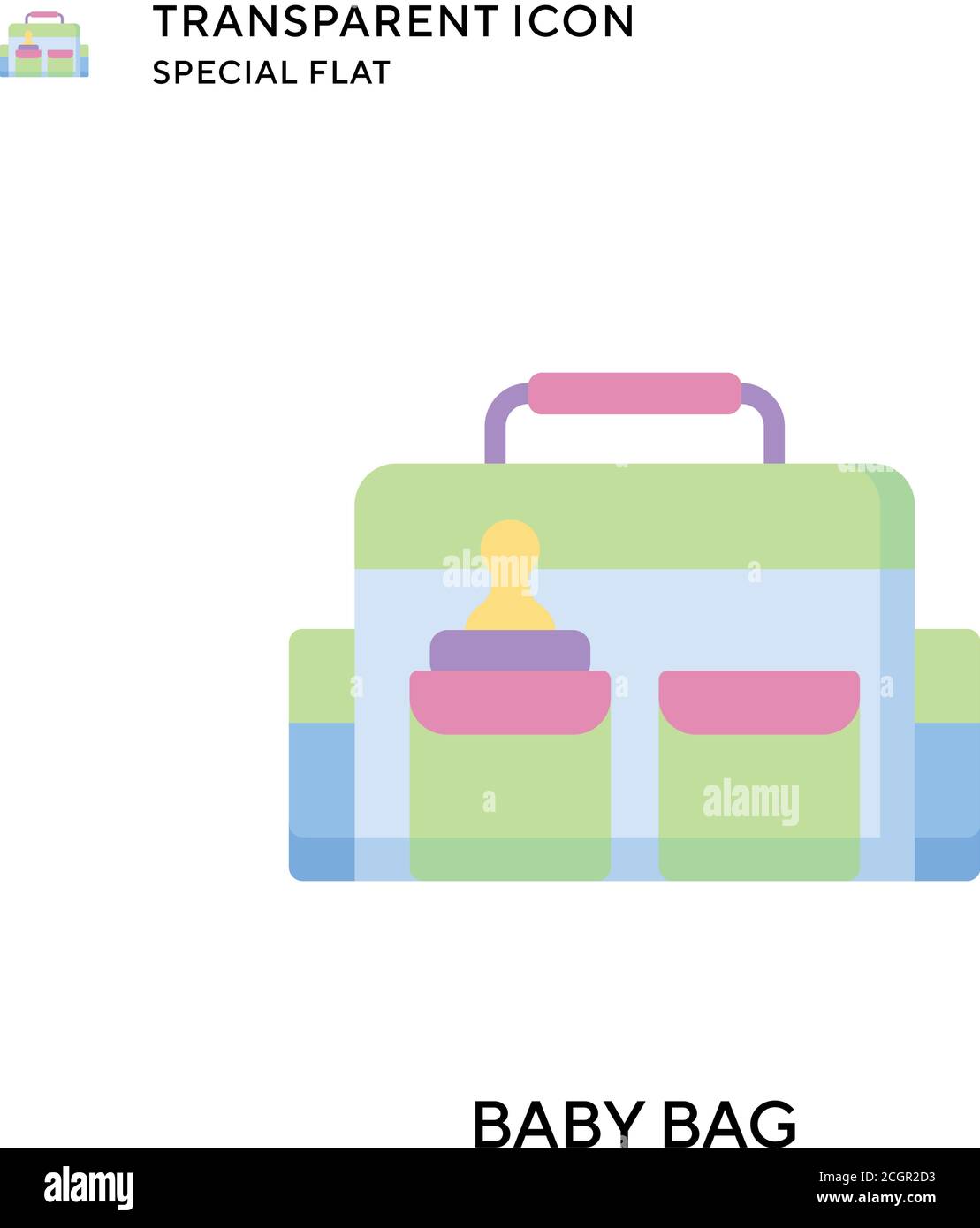 Baby Bag Clipart
