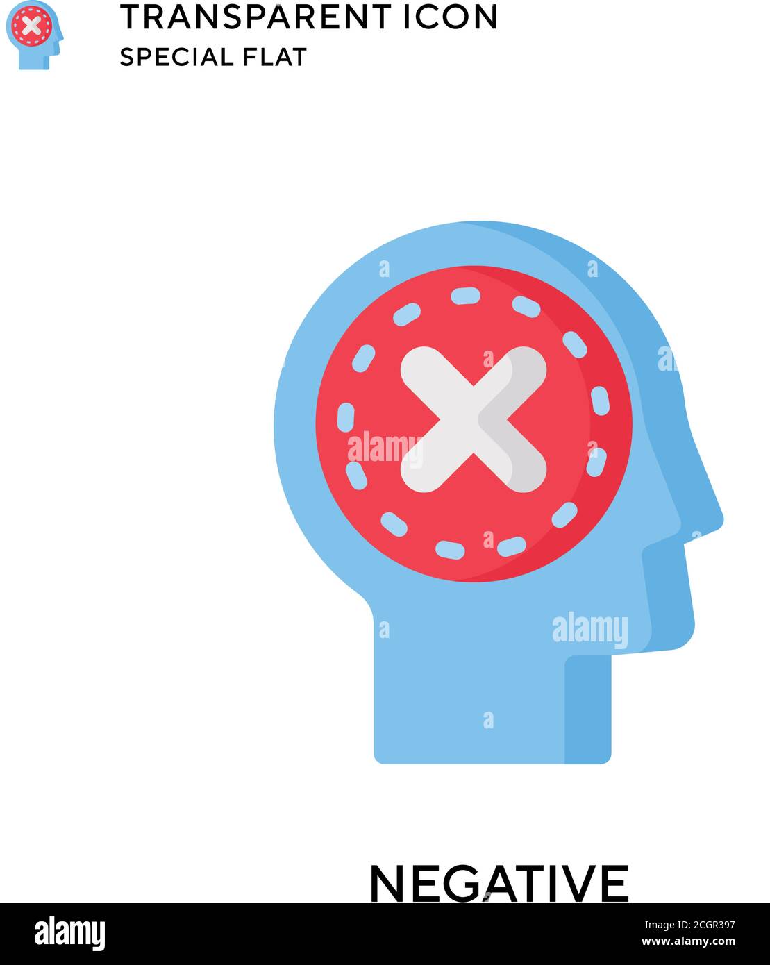 Positive negative space illustration Stock Vector Images - Alamy