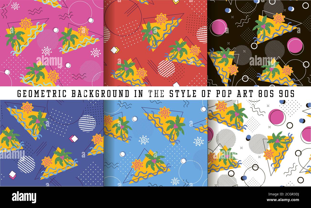 90s patterns with old-fashioned retro stuff with vhs game and cassette ...