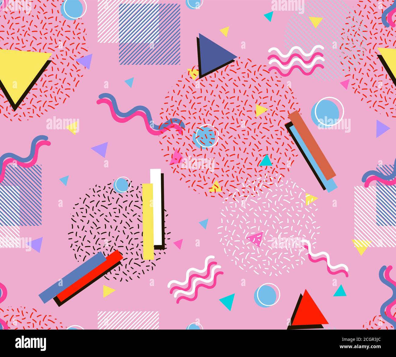 90s patterns with old-fashioned retro stuff with vhs game and cassette ...