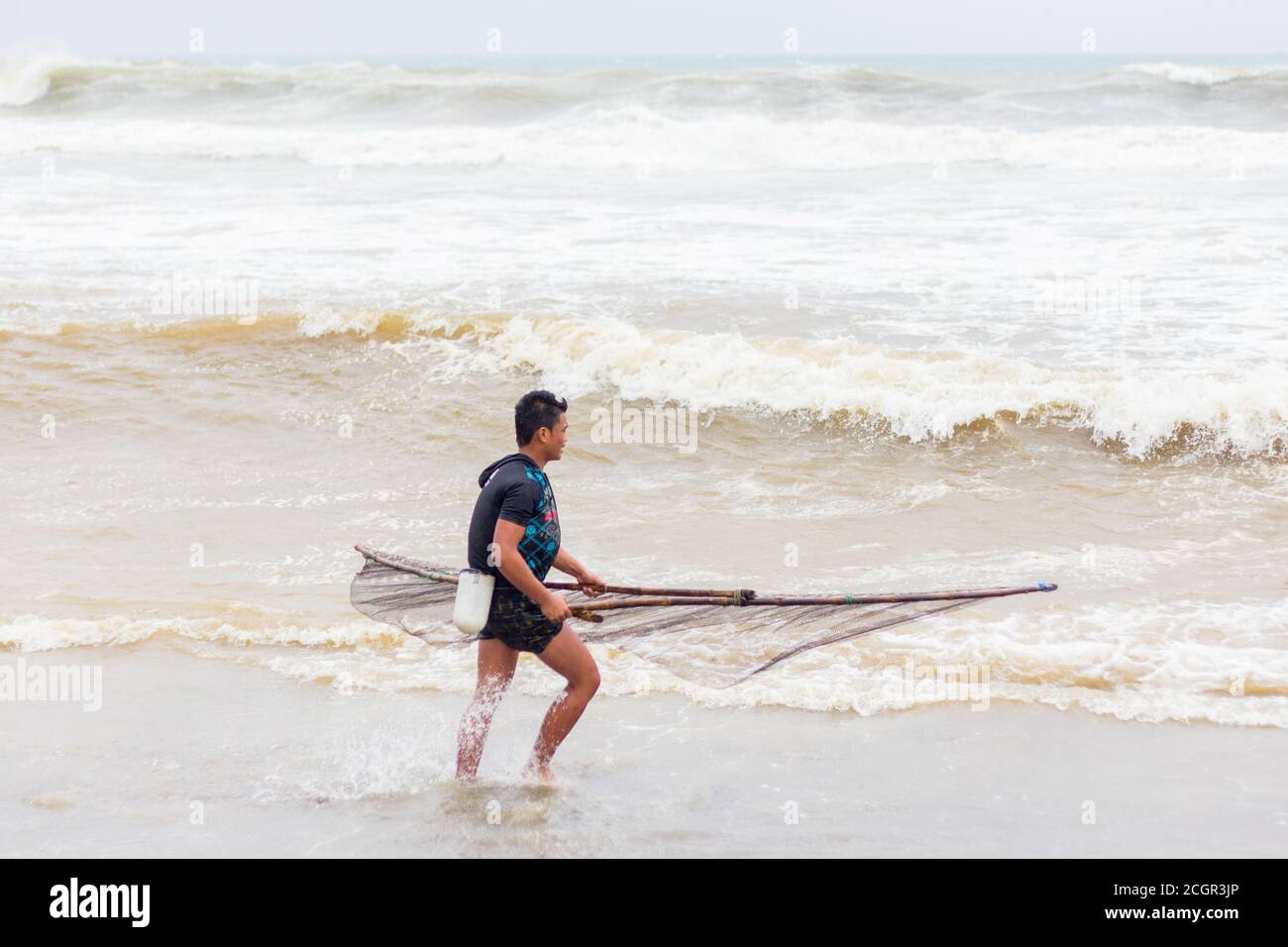 Beach side fishing in Claveria, Cagayan Stock Photo - Alamy