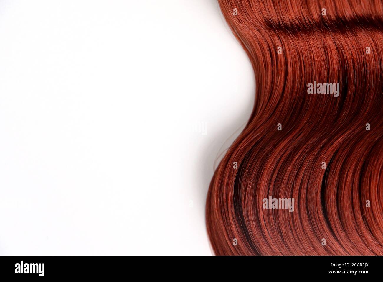 Red Hair Strands High Resolution Stock Photography and Images - Alamy