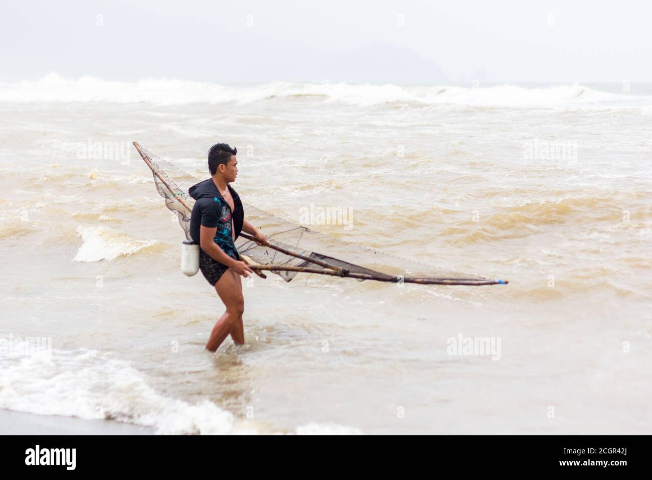 Beach side fishing in Claveria, Cagayan Stock Photo - Alamy