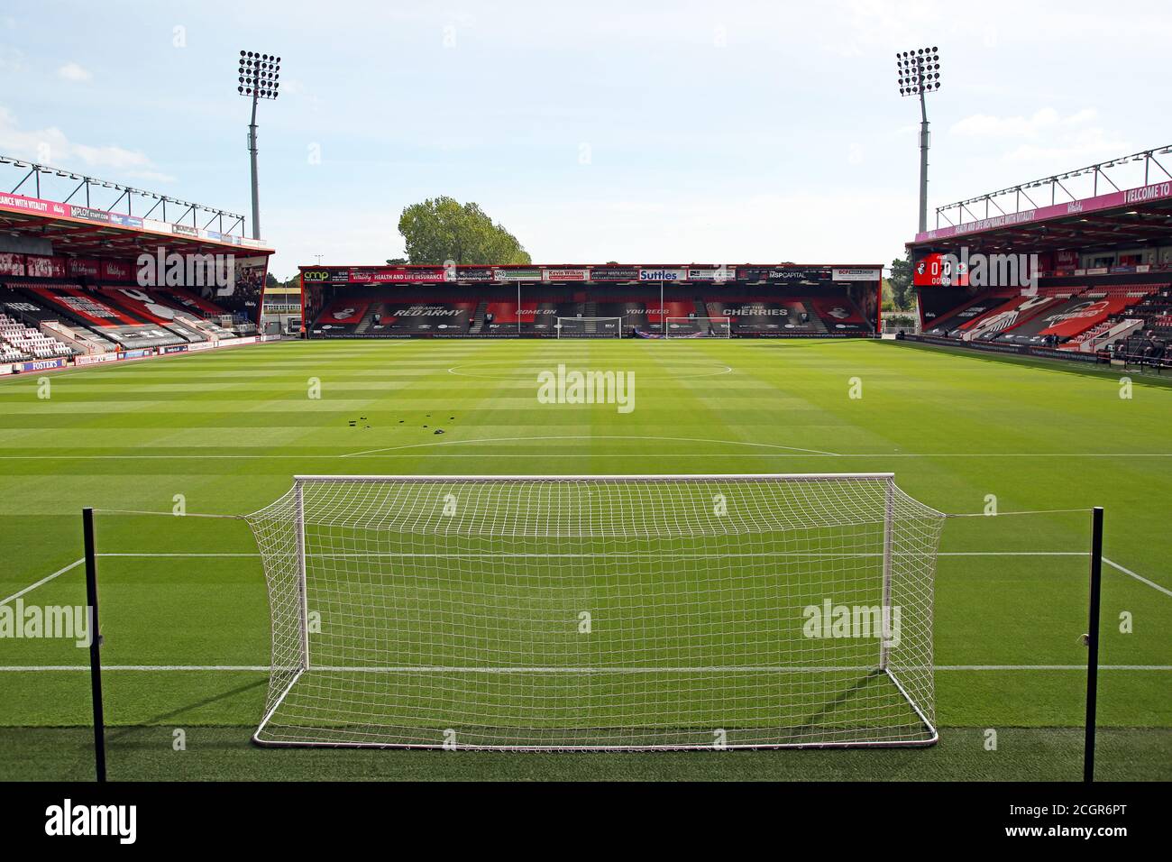 A general view inside of the ground before the Sky Bet Championship ...