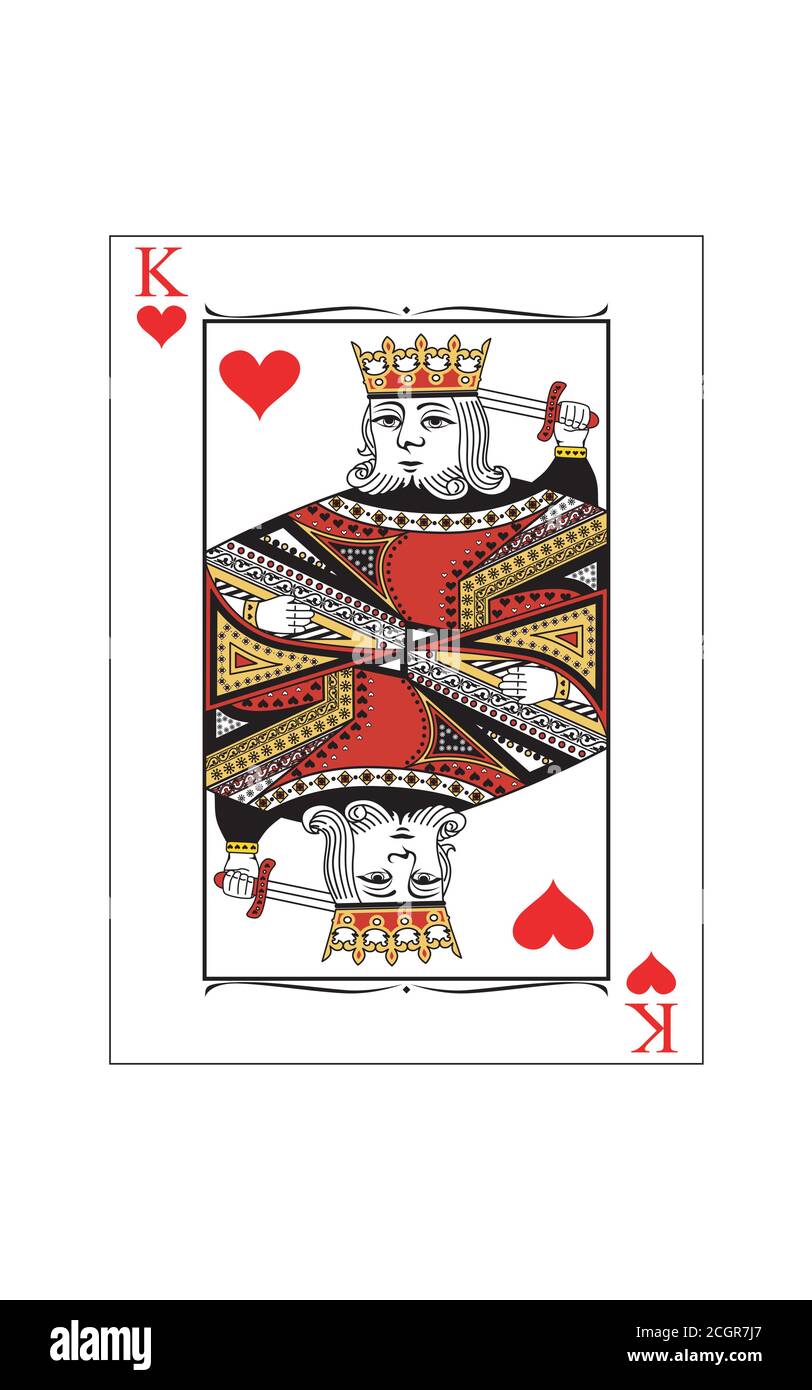 Card game portrait Cut Out Stock Images & Pictures - Alamy