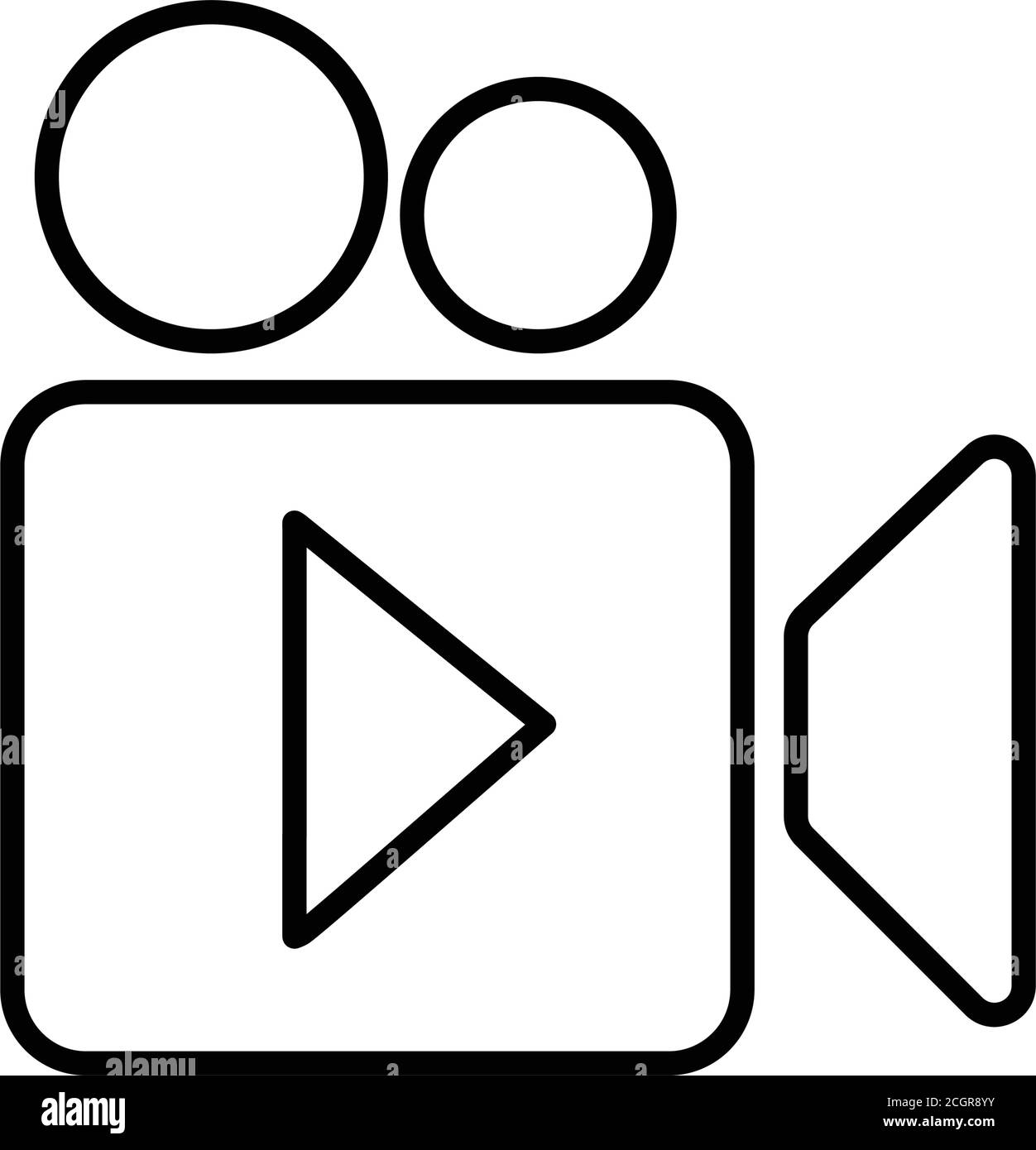 Play arrow Stock Vector Images - Alamy