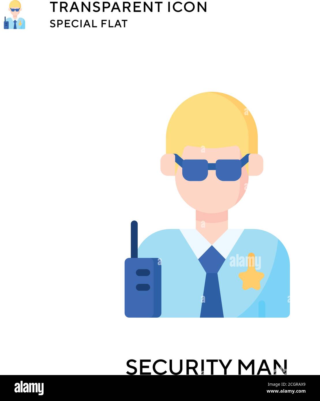 Male standing outdoors watching Stock Vector Images - Alamy