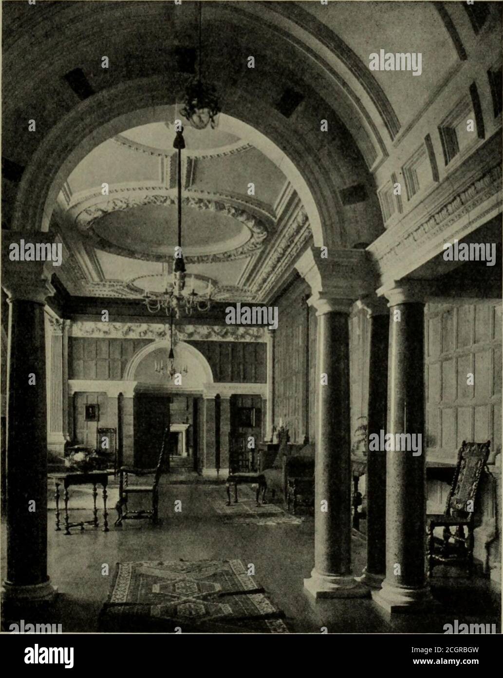 . Lutyens houses and gardens . 45.—Stone Sundiai with Lead Inlay. by a ...