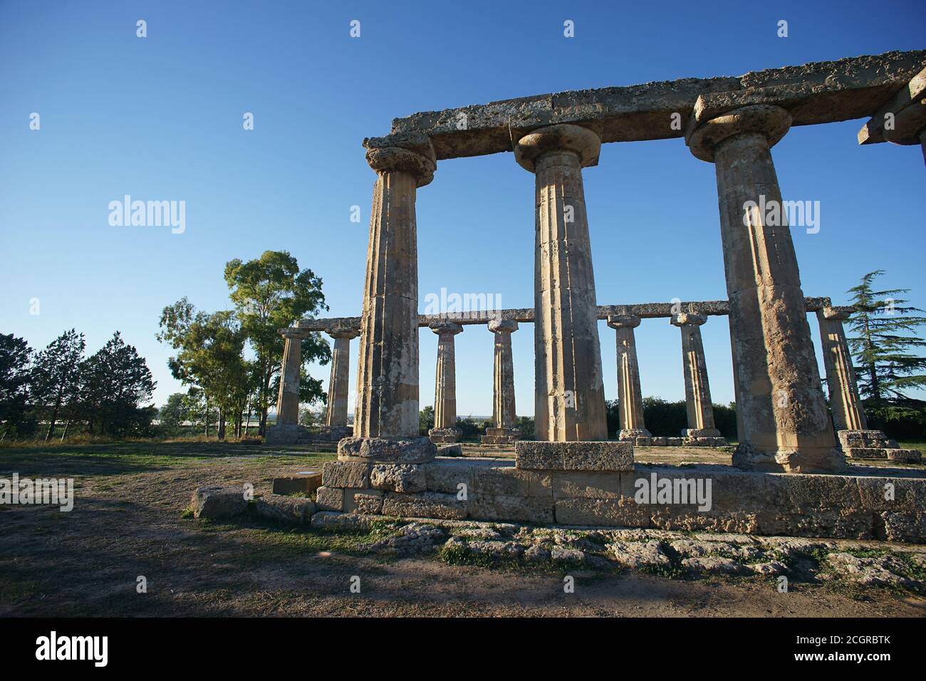 Hera santuario metaponto hi-res stock photography and images - Alamy