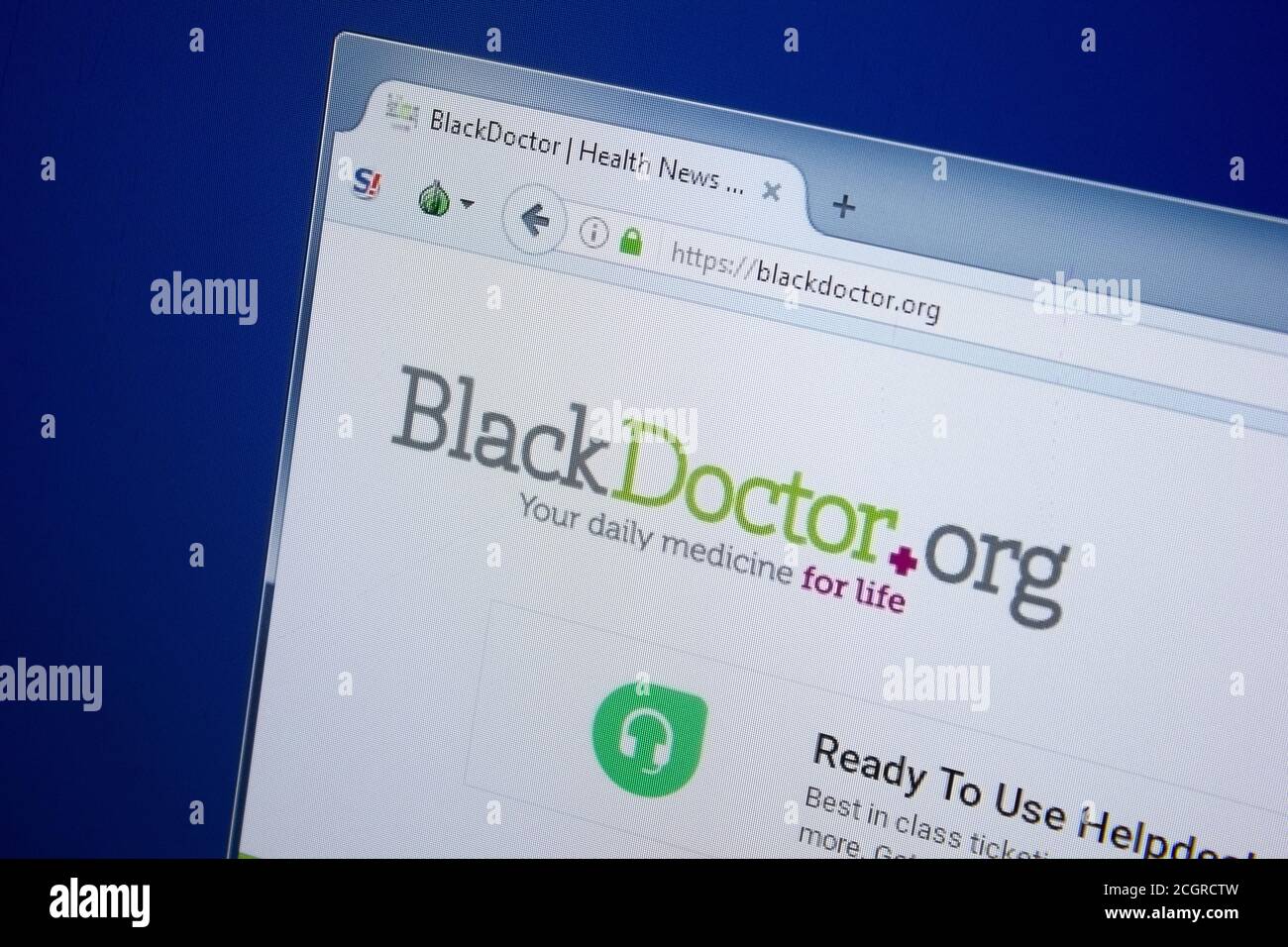 Blackdoctor hi-res stock photography and images - Alamy