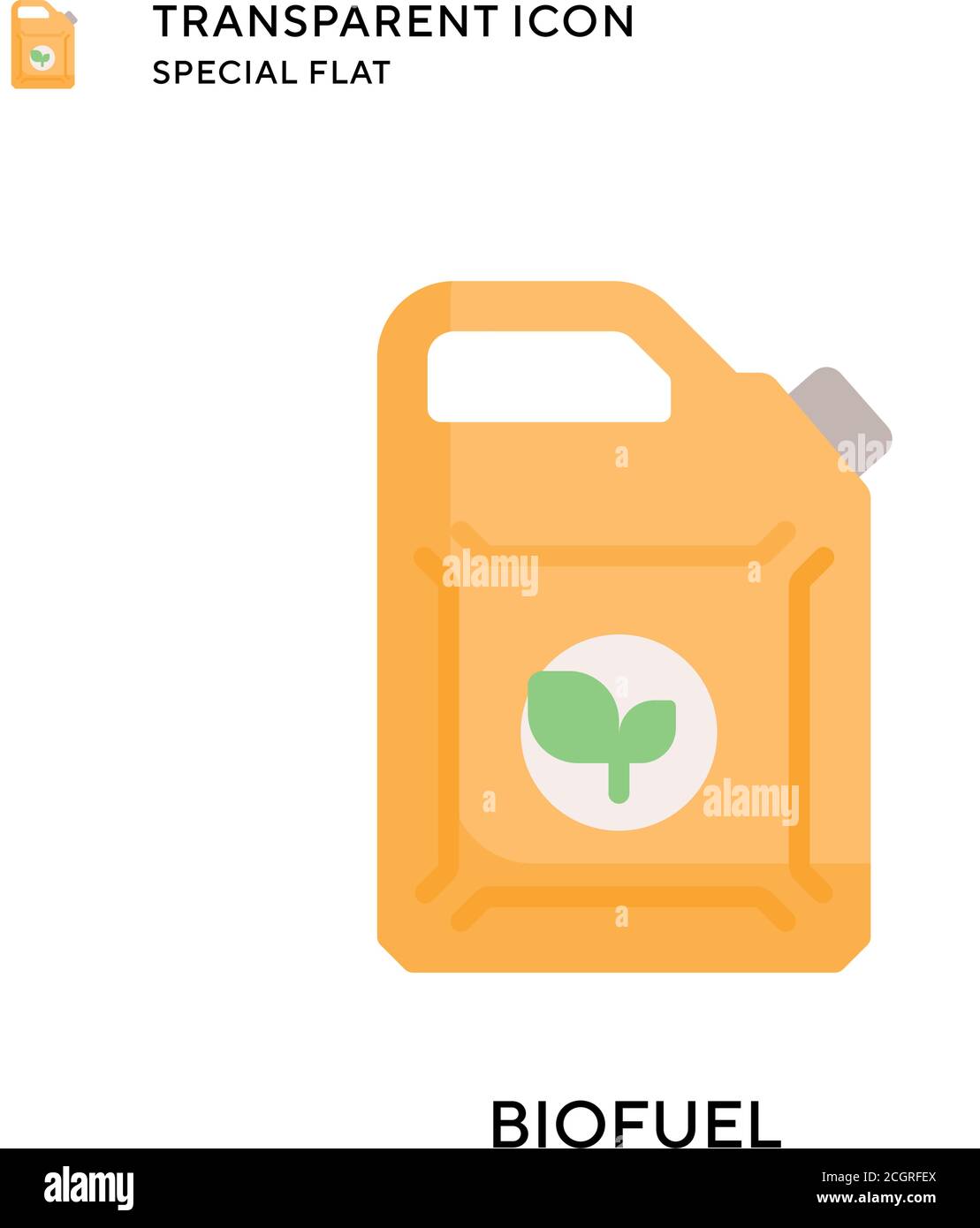Biofuel vector icon. Flat style illustration. EPS 10 vector Stock ...