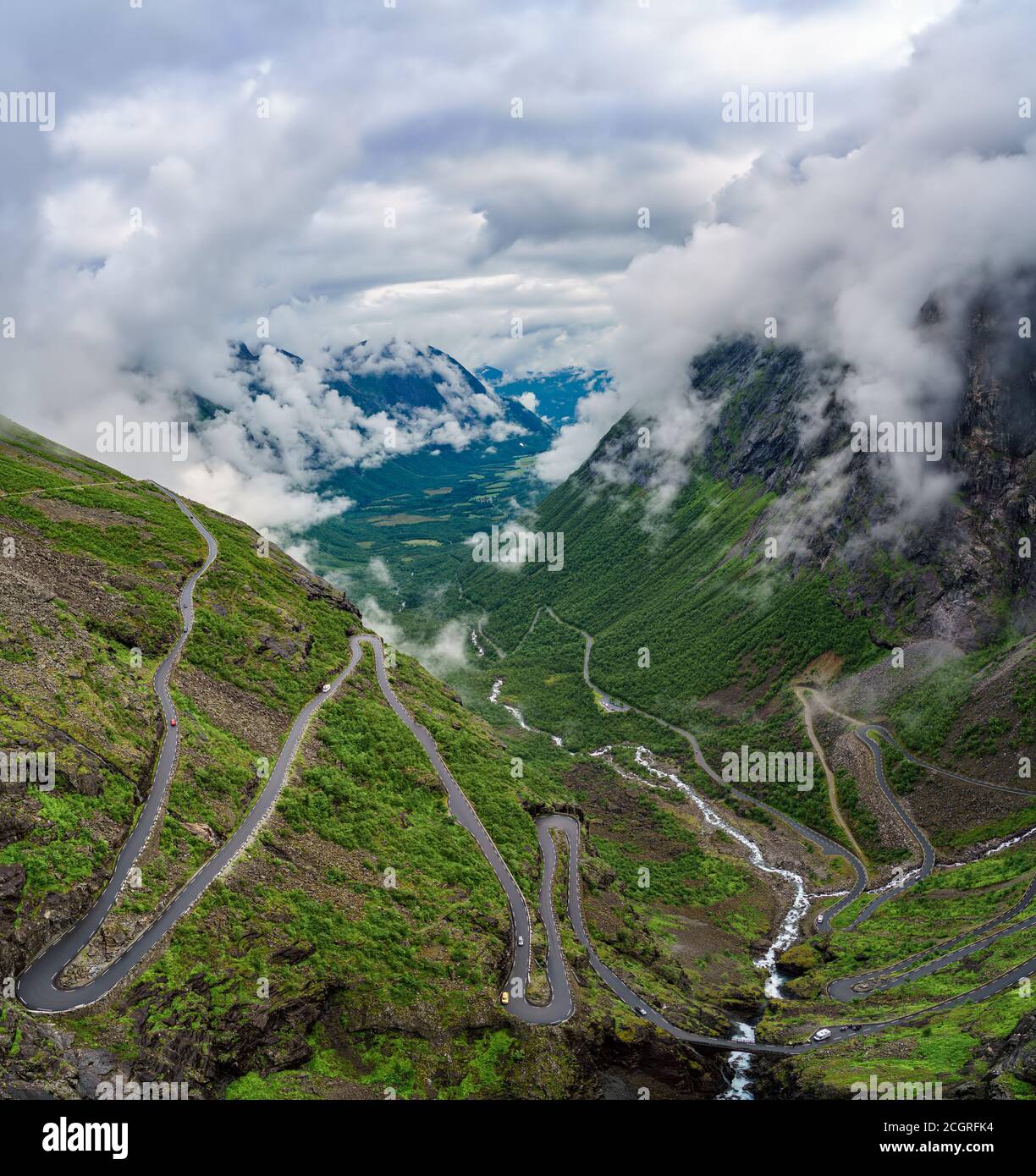 Trolls path trollstigen trollstigveien hi-res stock photography and ...