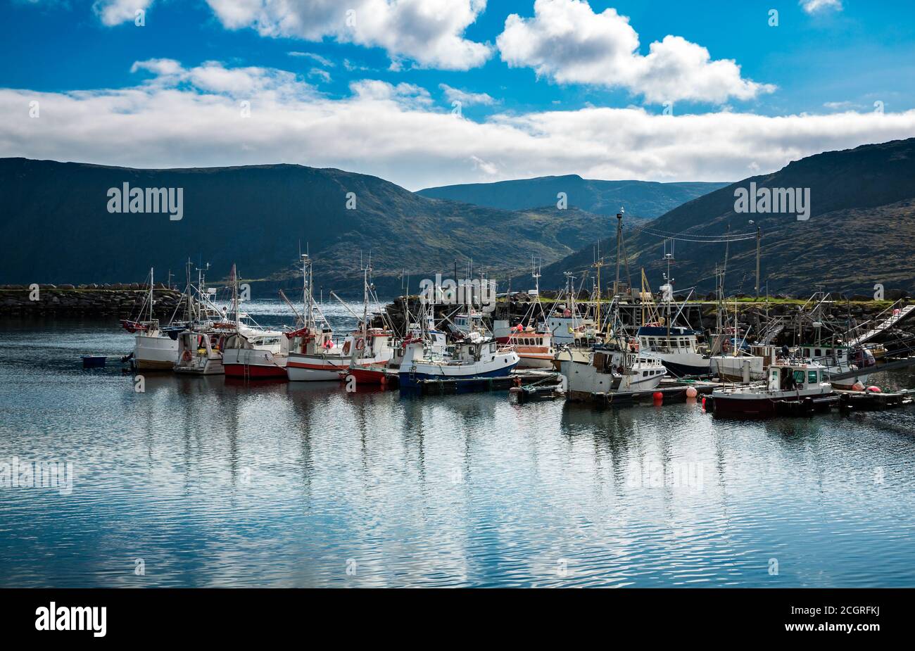 Pier fishing vessels in northern Norway - North Cape (Nordkapp Stock ...