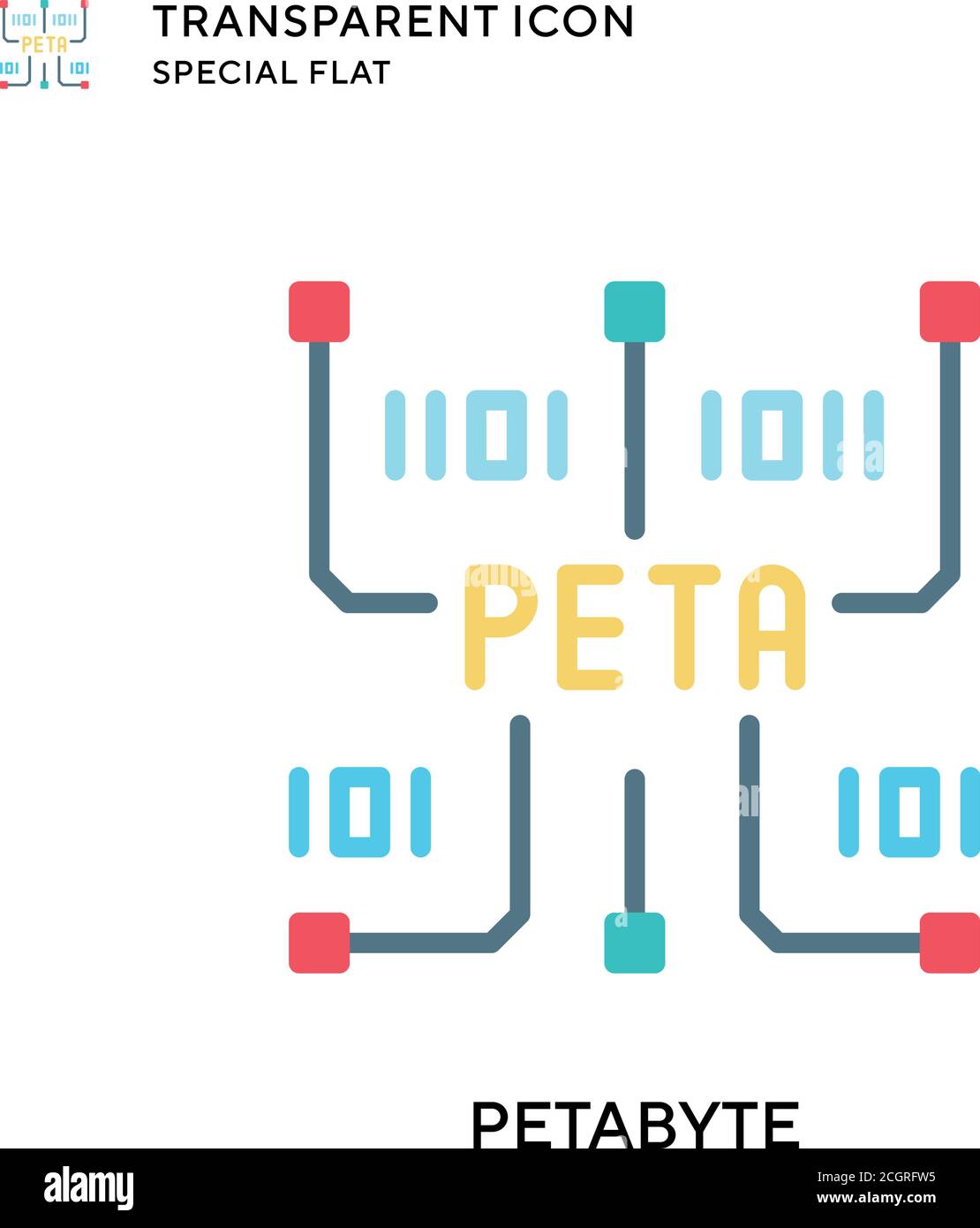 Petabyte background Stock Vector Images - Alamy
