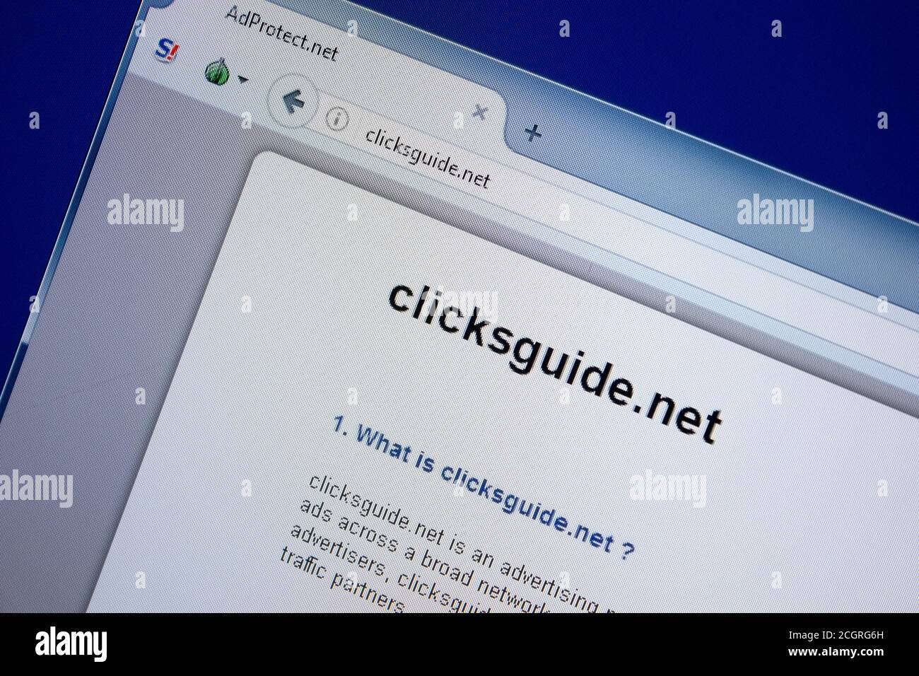 Clicksguide hi-res stock photography and images - Alamy
