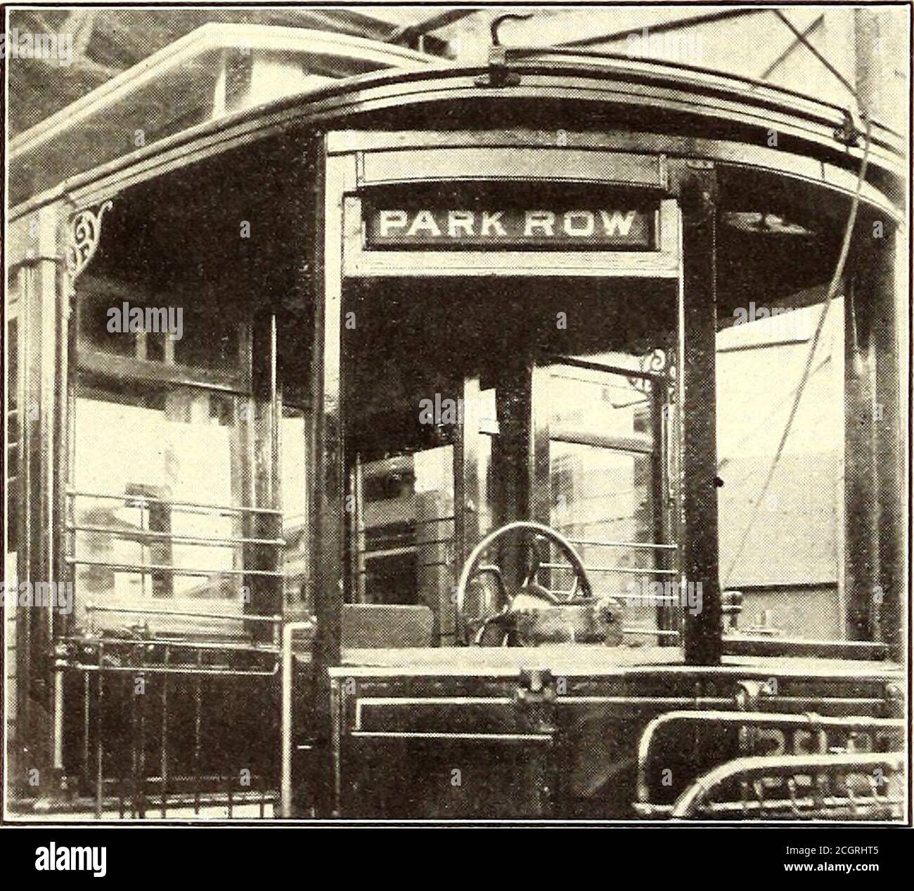 . Electric railway journal . from the front of the car. Among the other ...