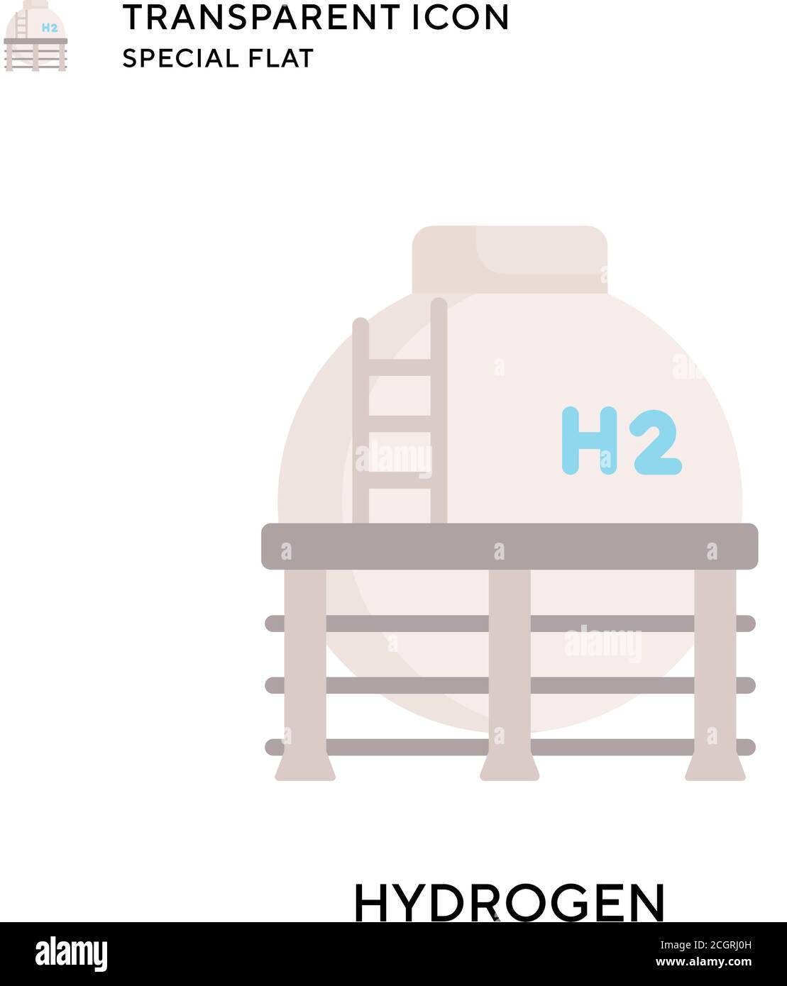 Hydrogen storage tank Stock Vector Images - Alamy