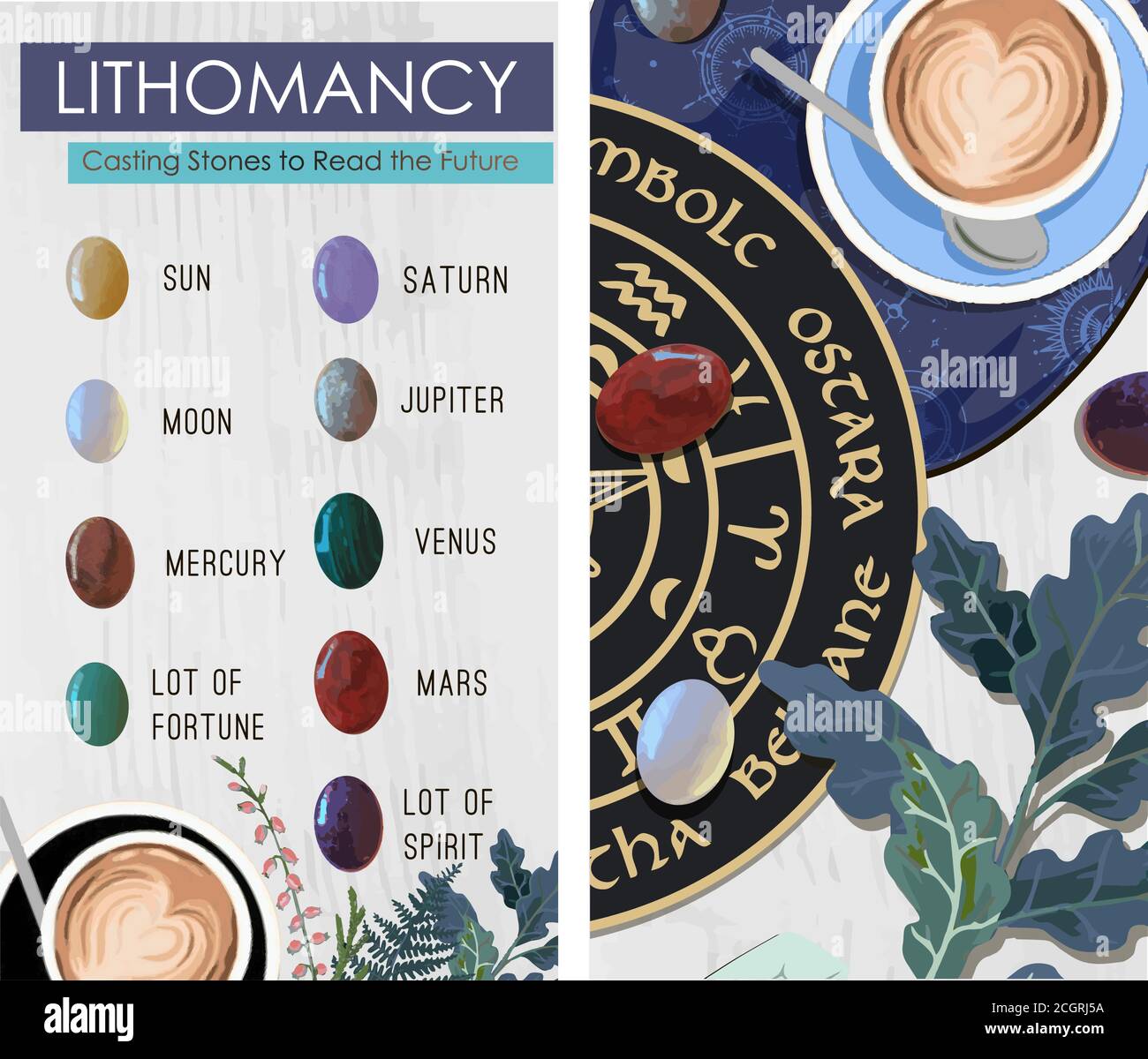 Magical photos Stock Vector Images - Alamy