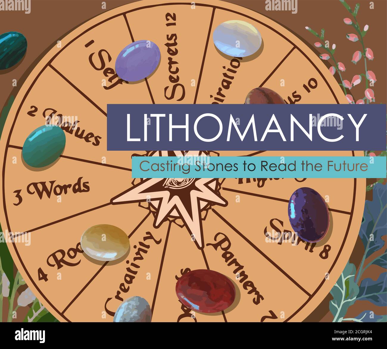 Lithomancy: Casting Stones to Read the Future, Editable templates for ...