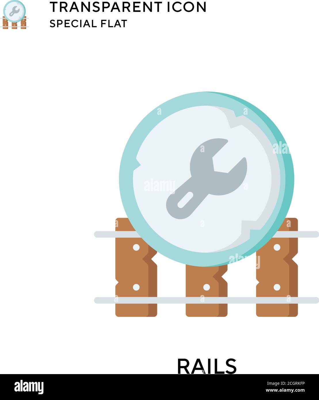 Rail way steel bridge Stock Vector Images - Alamy