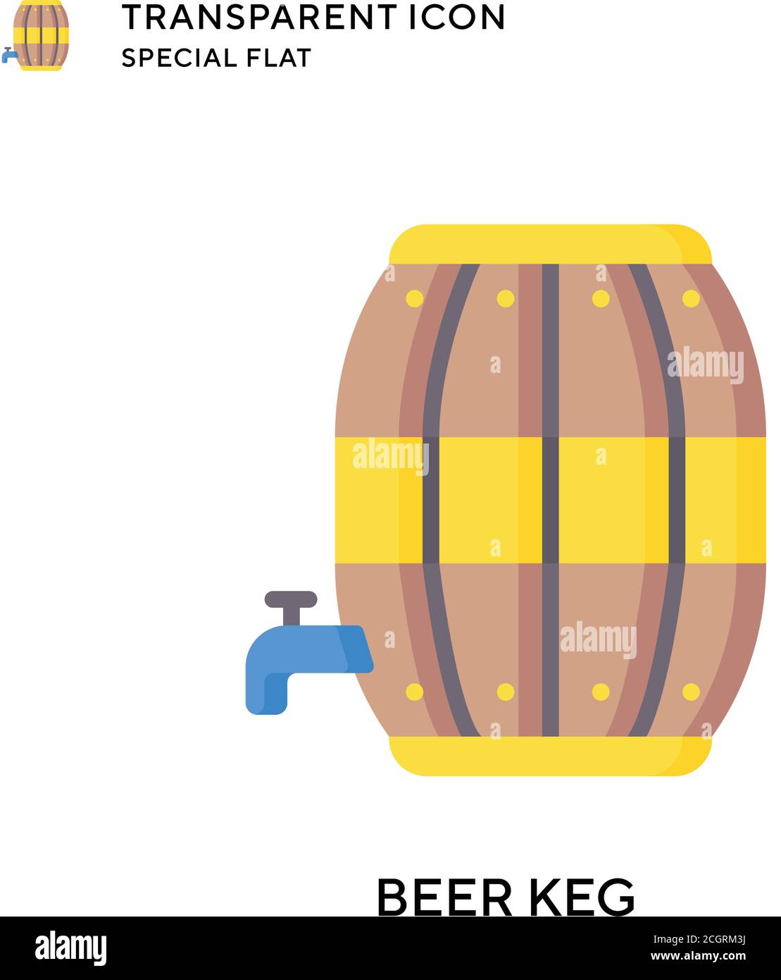 Silver beer tap Stock Vector Images - Alamy