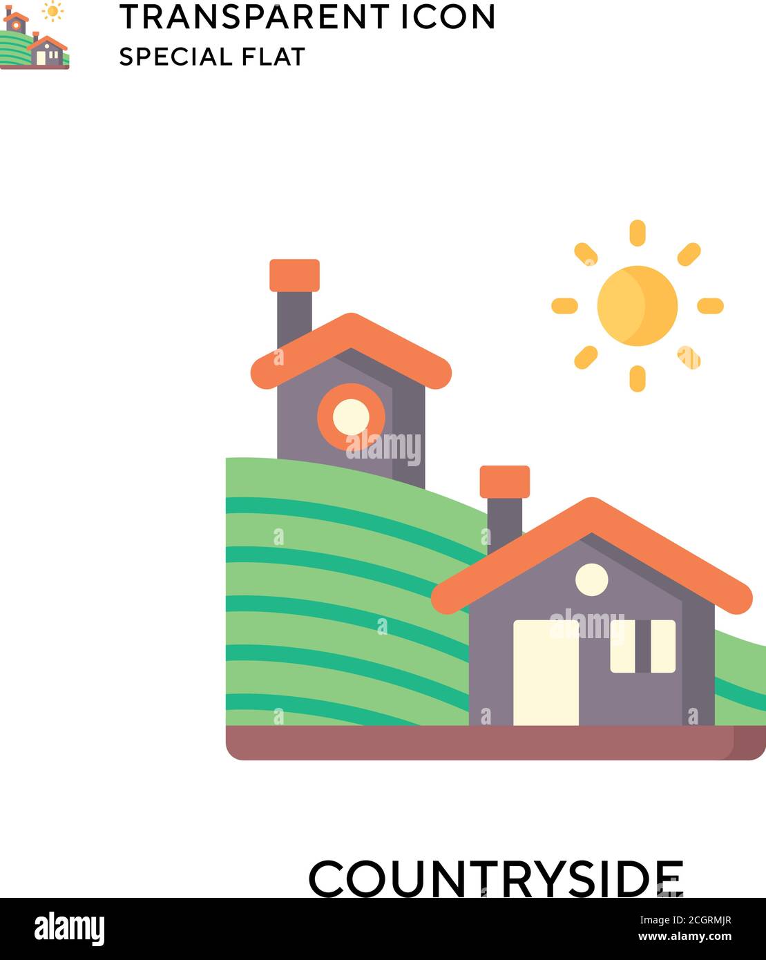 Panorama rolling Stock Vector Images - Alamy