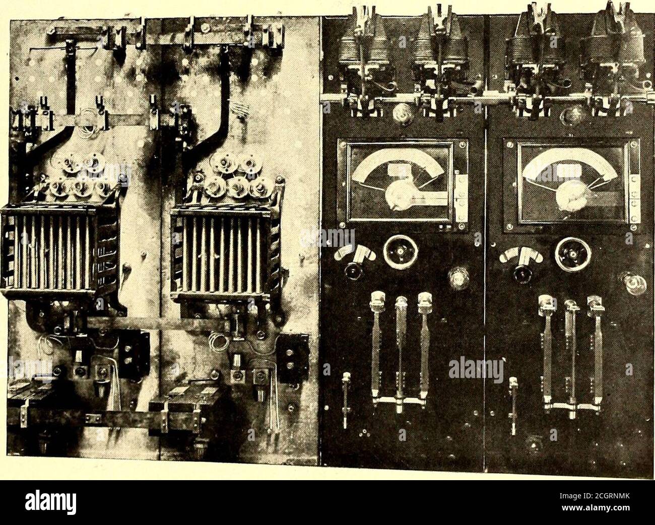 . The Street railway journal . BACK VIEW OF SINGLE GEN-ERATOR PANEL—OCT ...