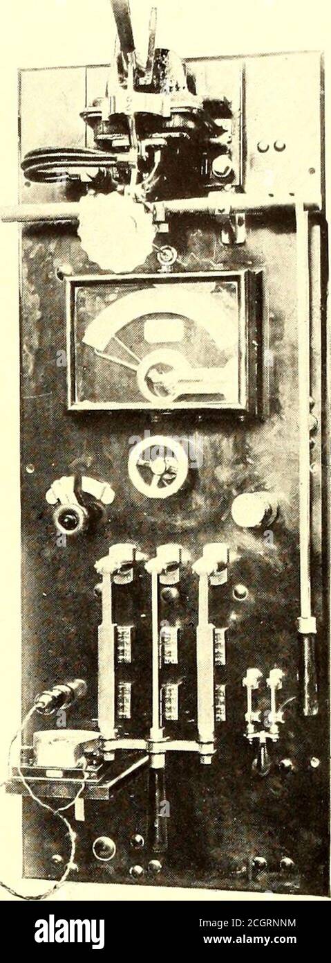 . The Street railway journal . BACK VIEW OF SINGLE GEN-ERATOR PANEL—OCT ...