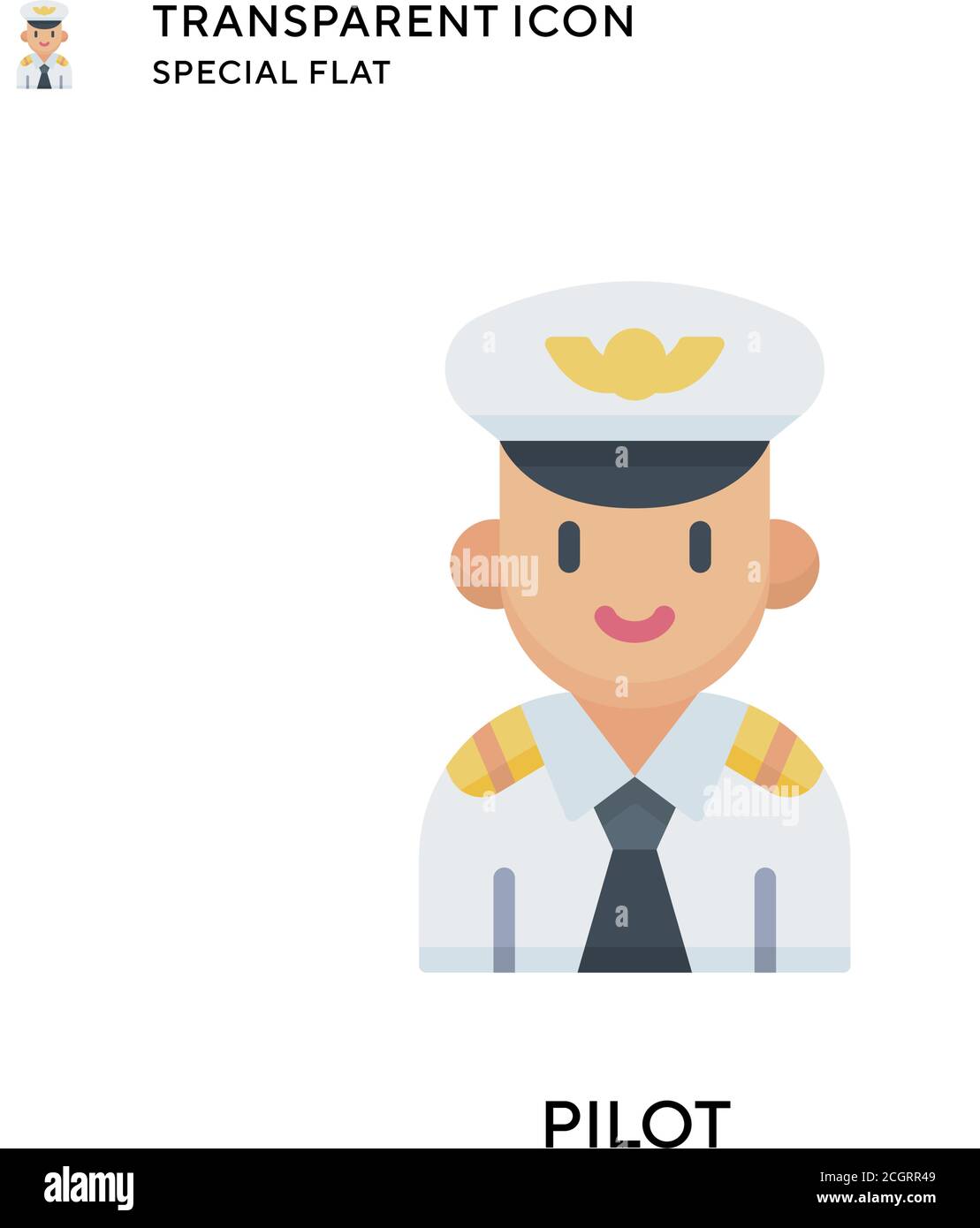 Airplane cabin crew cockpit Stock Vector Images - Alamy