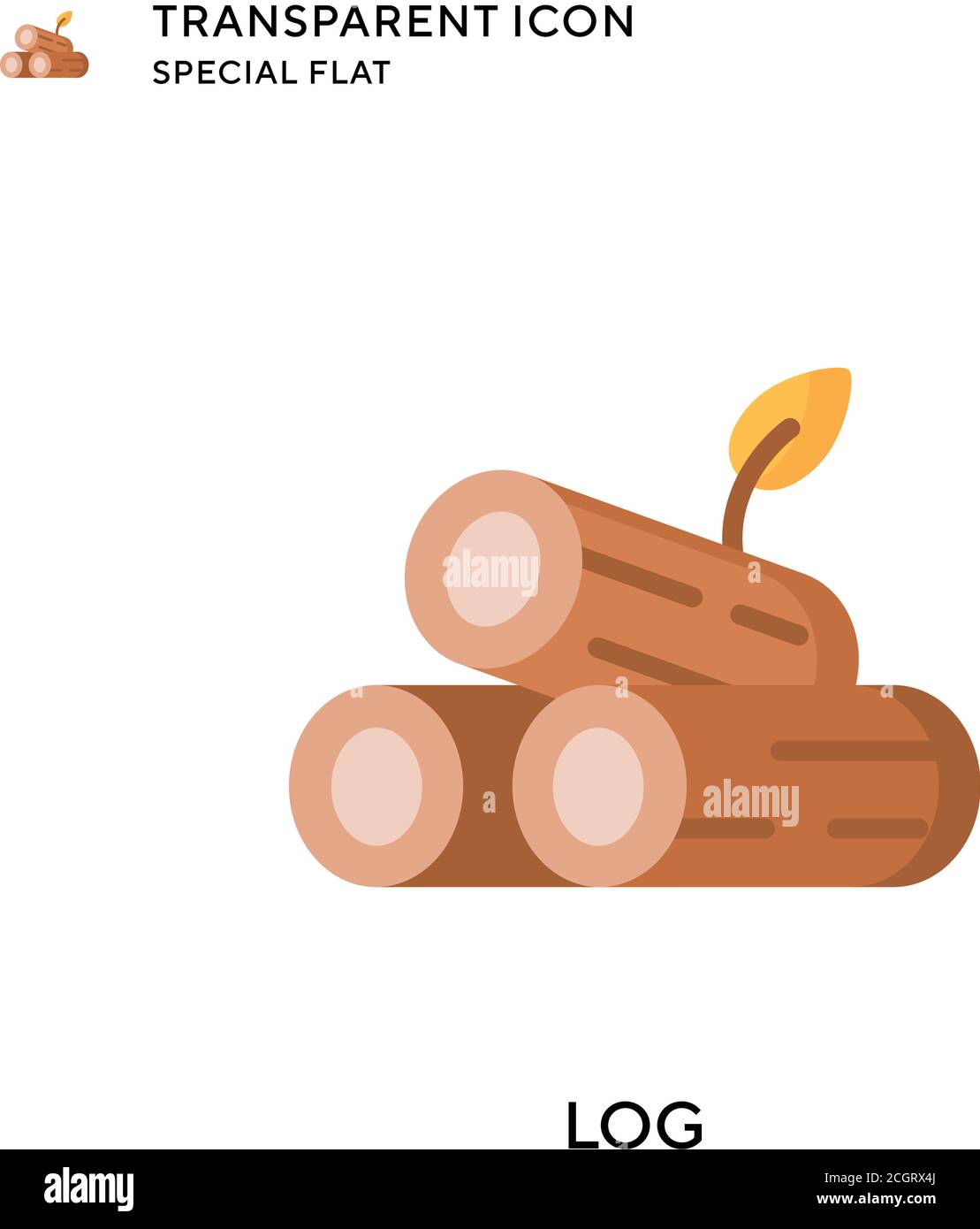 Pine log group Stock Vector Images - Alamy