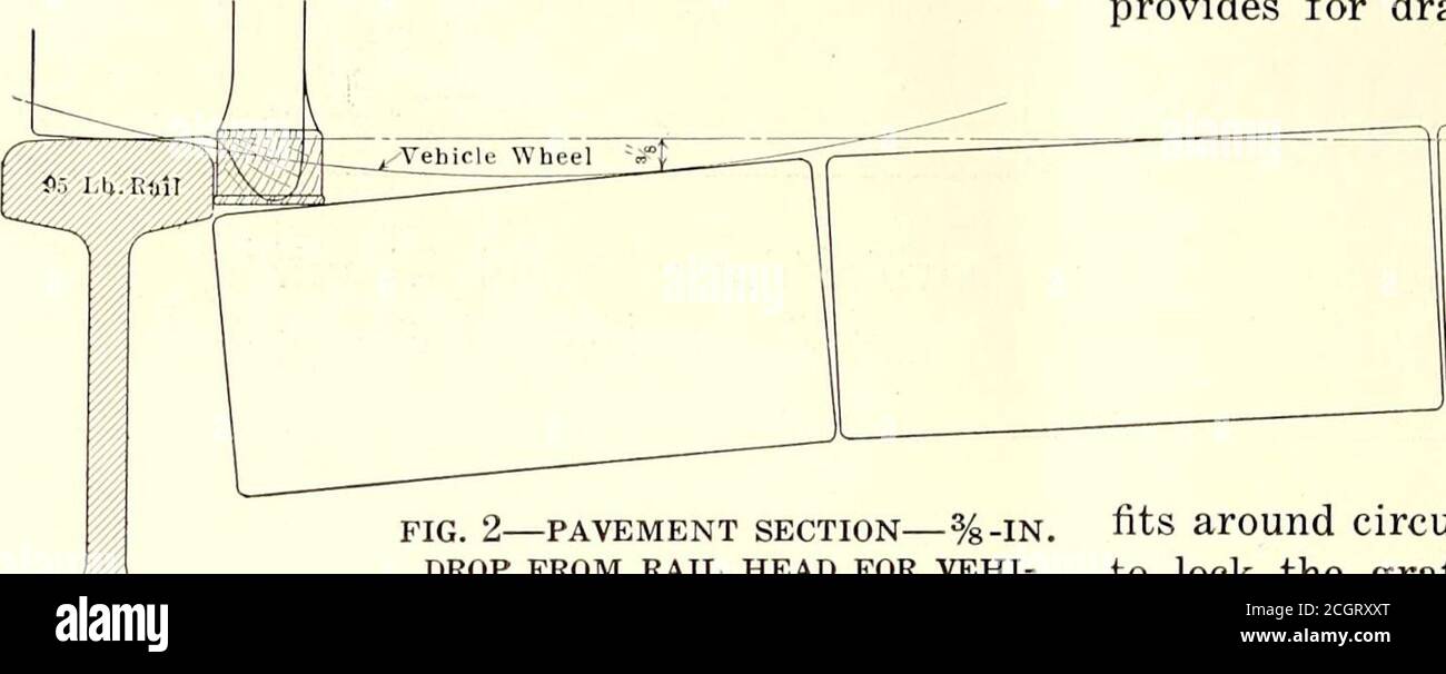 . Electric railway journal . ermits easy turnout for vehicleswhen ...