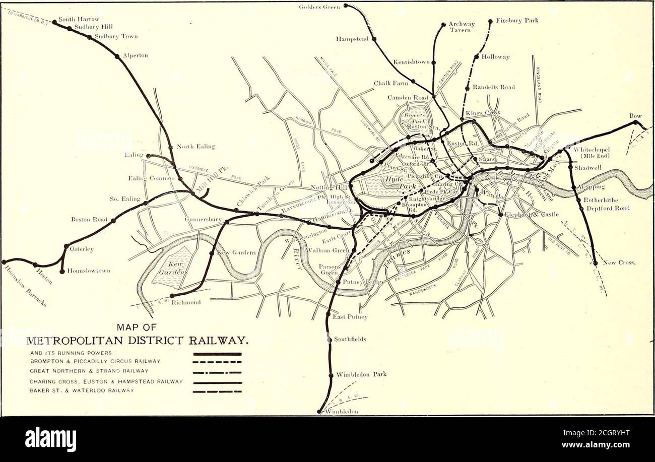 Great northern and strand railway hi-res stock photography and images ...