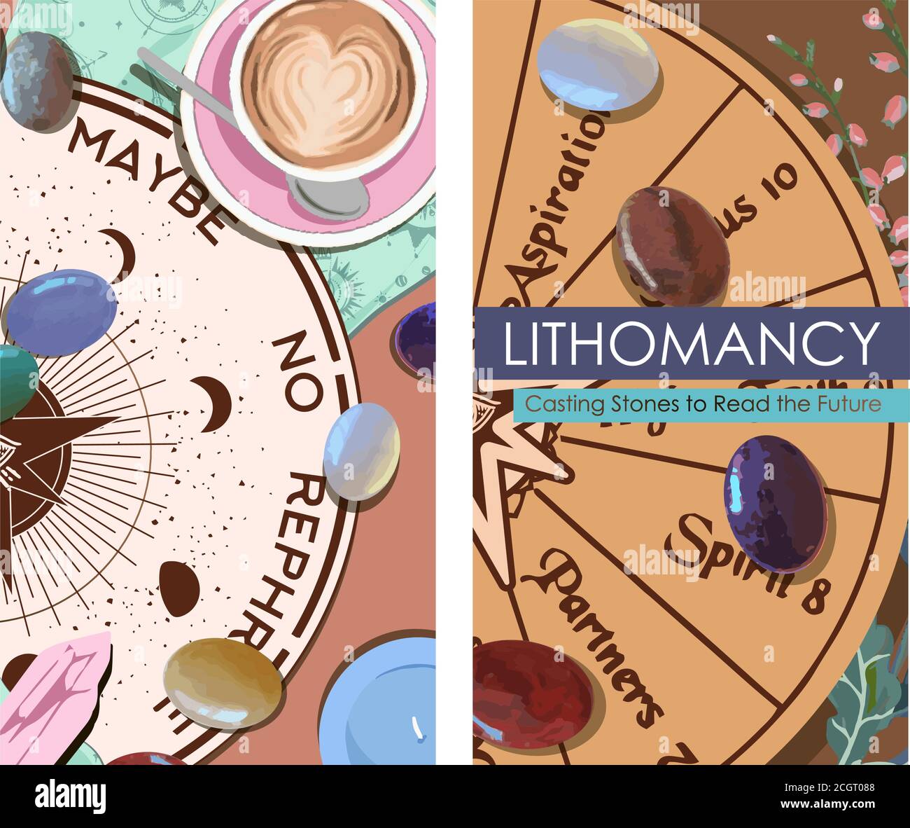 Magic wand casting a spell Stock Vector Images - Alamy