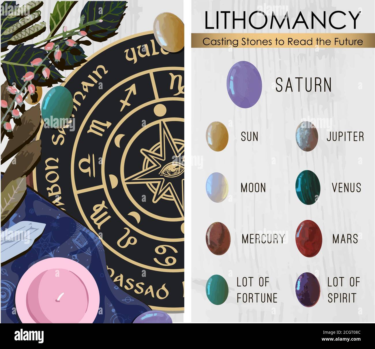 Vintage magician posters Stock Vector Images - Alamy