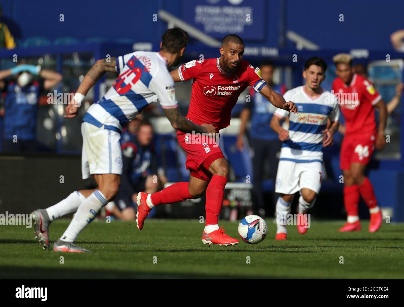 Nottingham Forest's Lewis Grabban during the Sky Bet Championship match ...