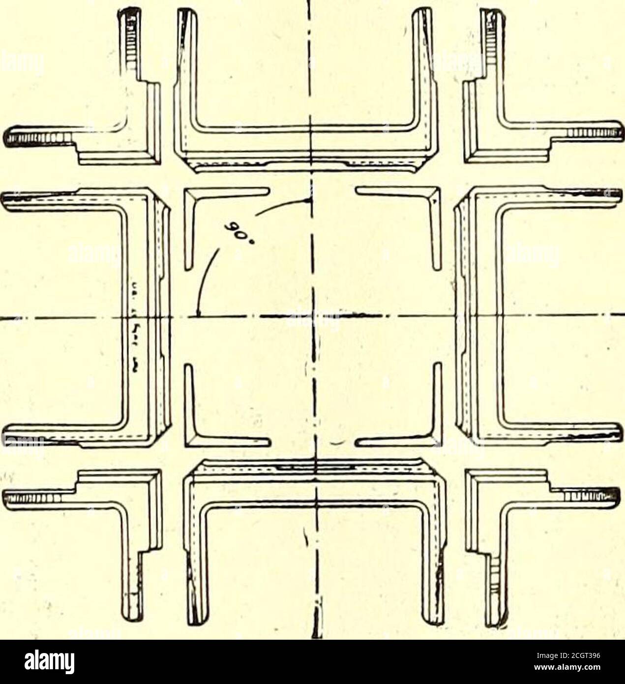 . Electric railway journal . Rolled Rail Crossings develop frequent ...