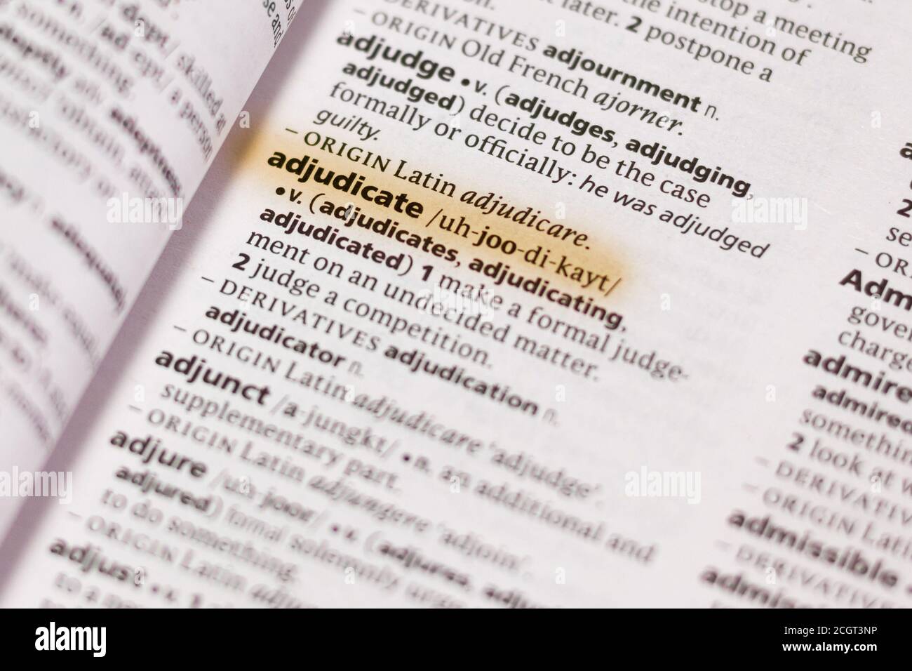 Adjudicate High Resolution Stock Photography and Images - Alamy