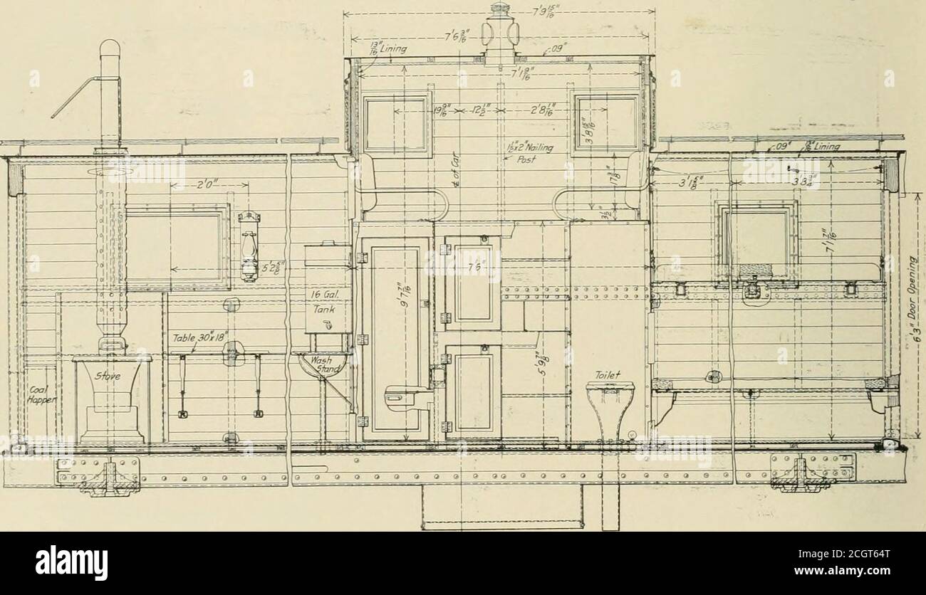 Caboose interior hi-res stock photography and images - Alamy