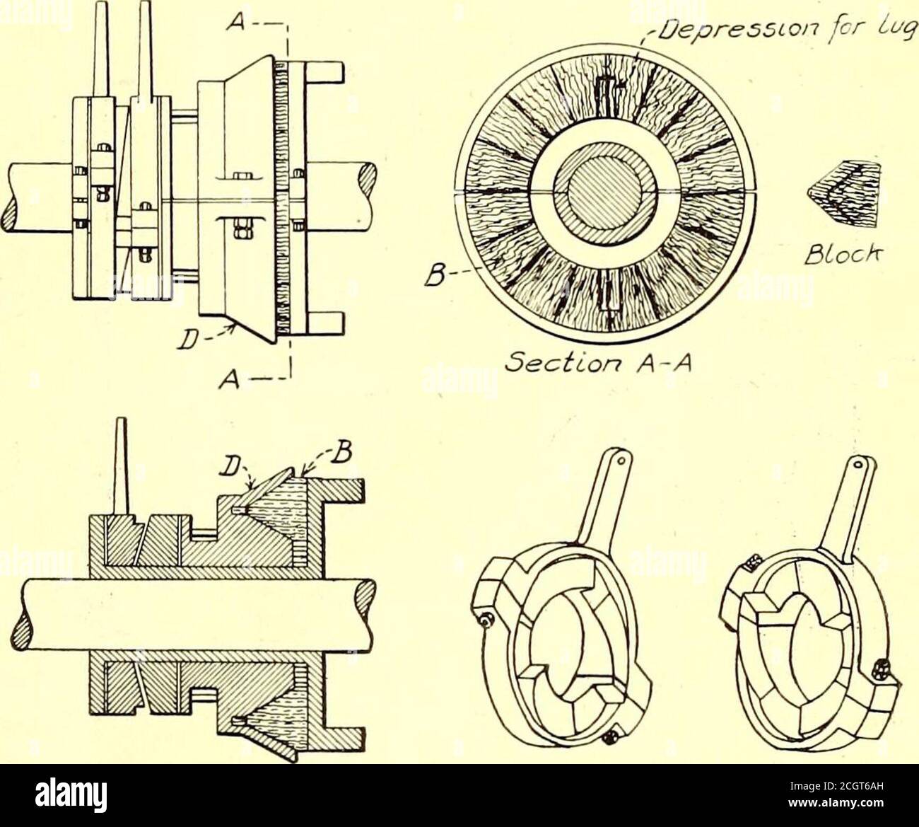 . Electric railway journal . Two-Part Journal Bearing grooves of the ...