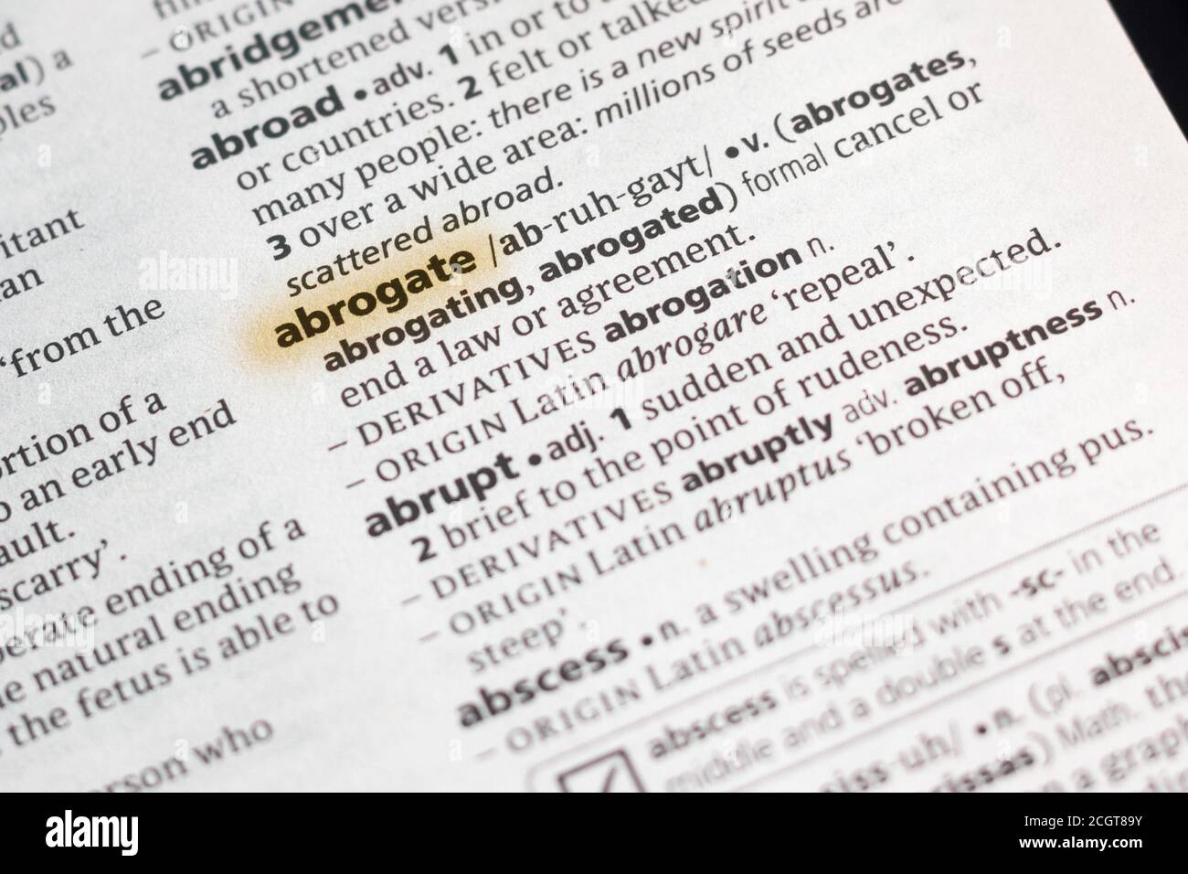 Abrogate hi-res stock photography and images - Alamy